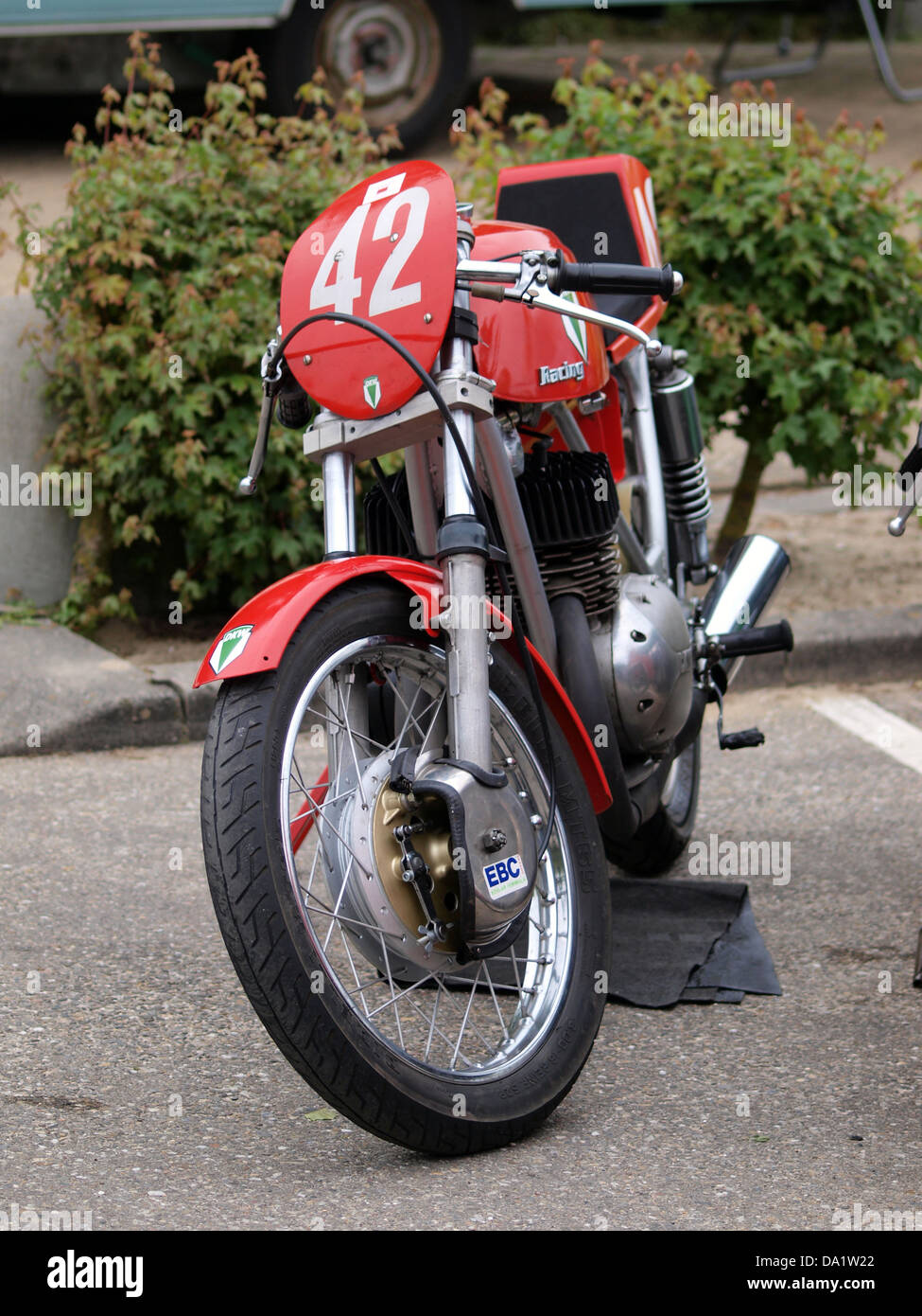 This image features the DKW Racing No42, showcasing a high-performance ...