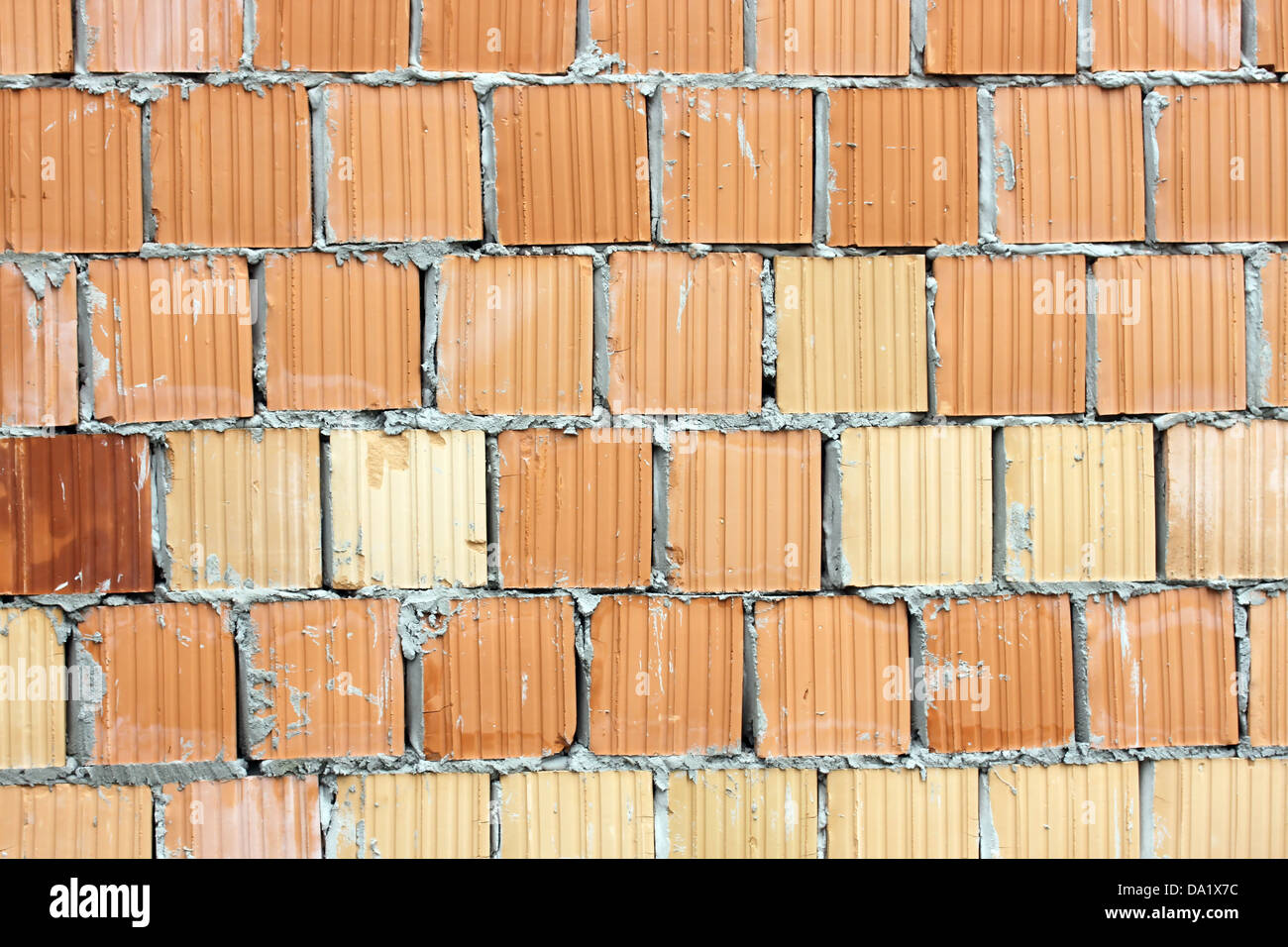 This is unfinished brick wall, like nice brick background Stock Photo ...