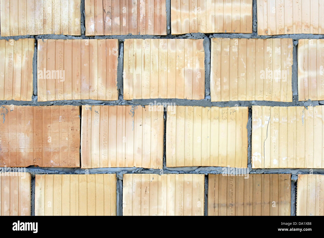 This is unfinished brick wall, like nice brick background Stock Photo ...