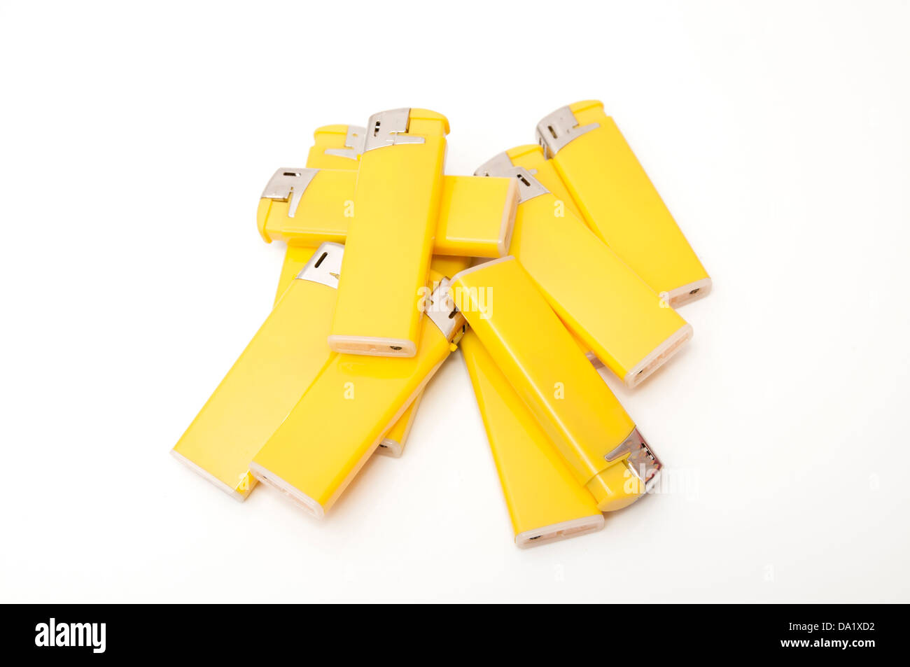 lighter yellow on a white background Stock Photo - Alamy