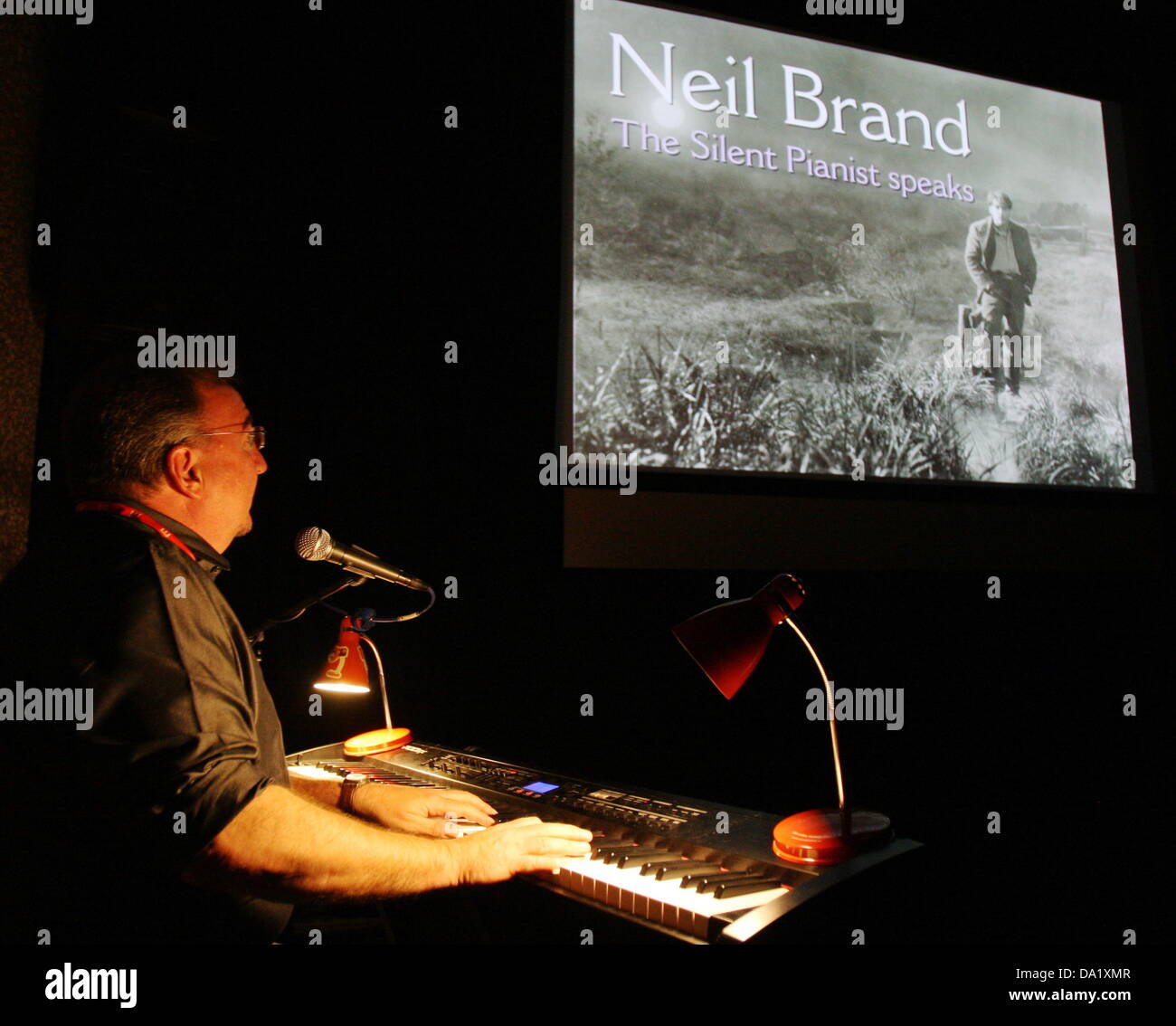 Karlovy Vary, Czech Republic. 1st July 2013. Composer and silent film ...