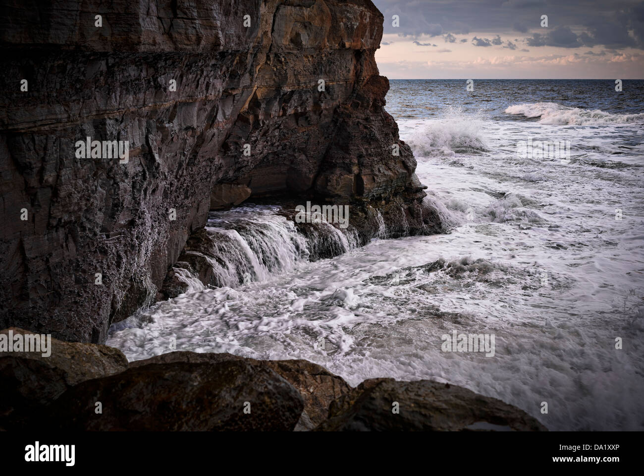 North Yorkshire Coast at Staithes Stock Photo - Alamy