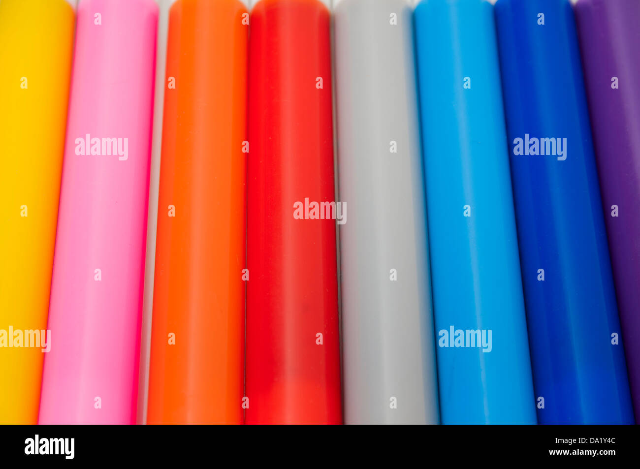 colorful background with a pen Stock Photo - Alamy
