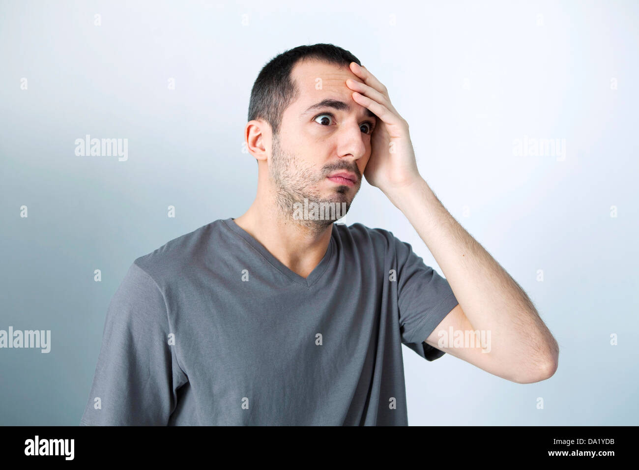 Stressed man hi-res stock photography and images - Alamy