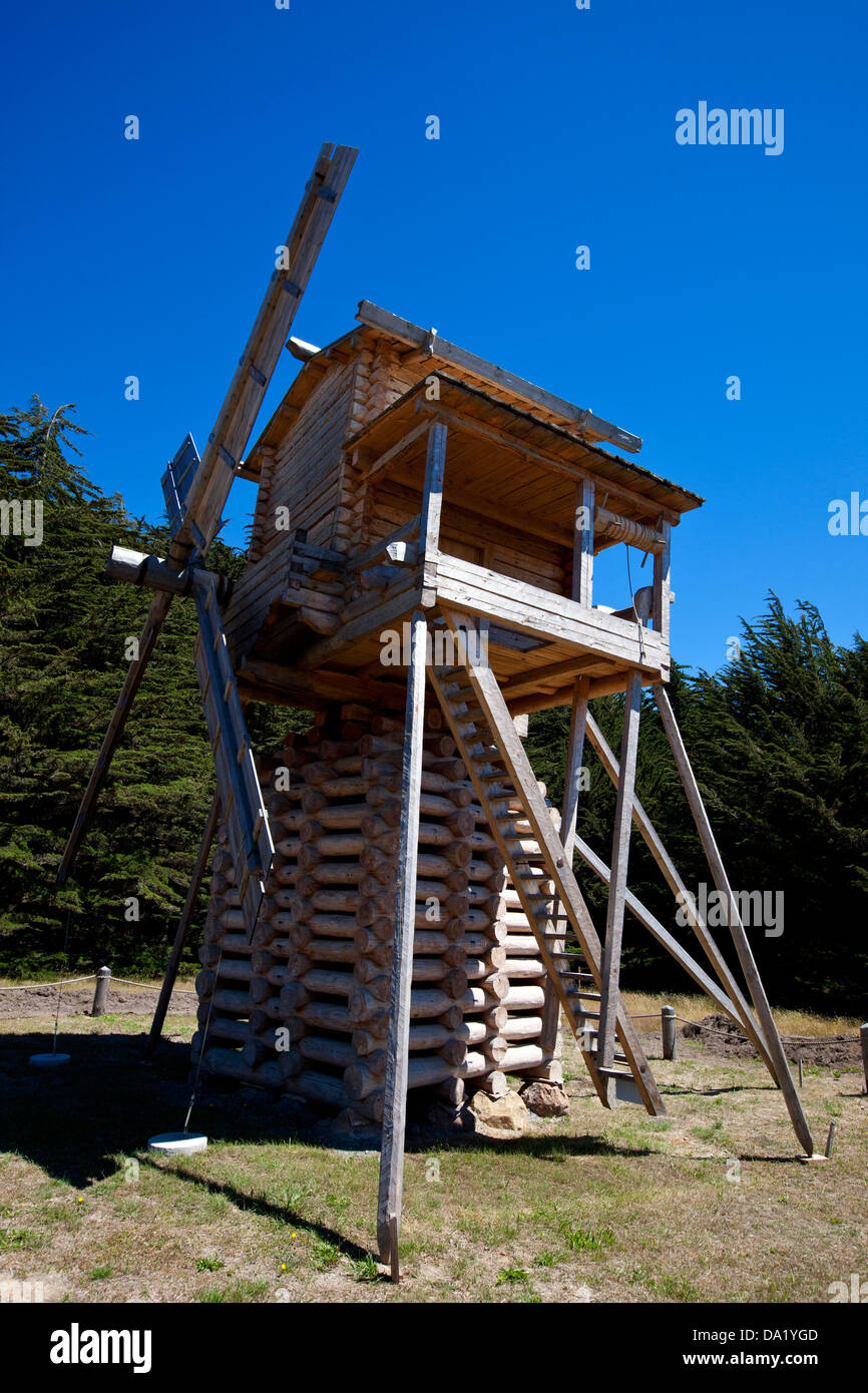 Windmill replica california state park hi-res stock photography and ...
