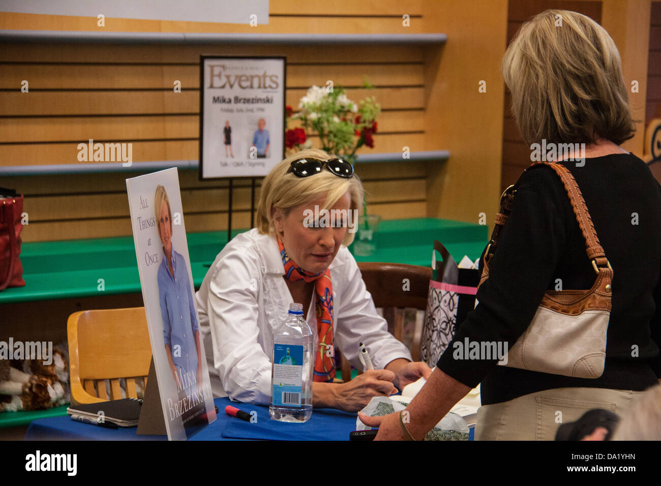 Mika Brzezinski, host of MSNBC's Morning Joe, makes an appearance and ...