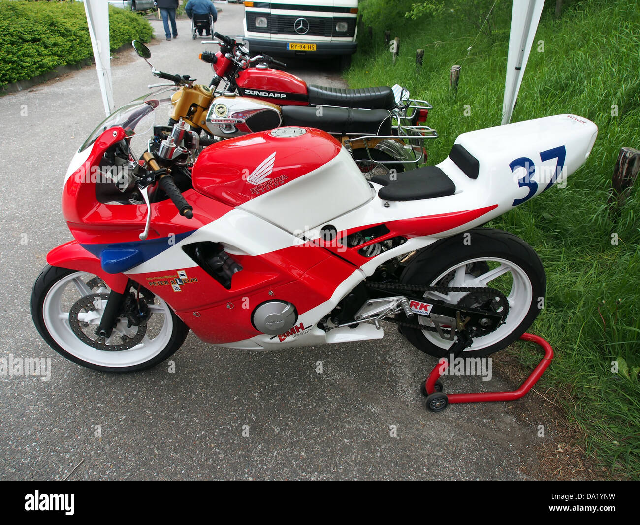 Vintage honda racing motorcycle hi-res stock photography and images - Alamy