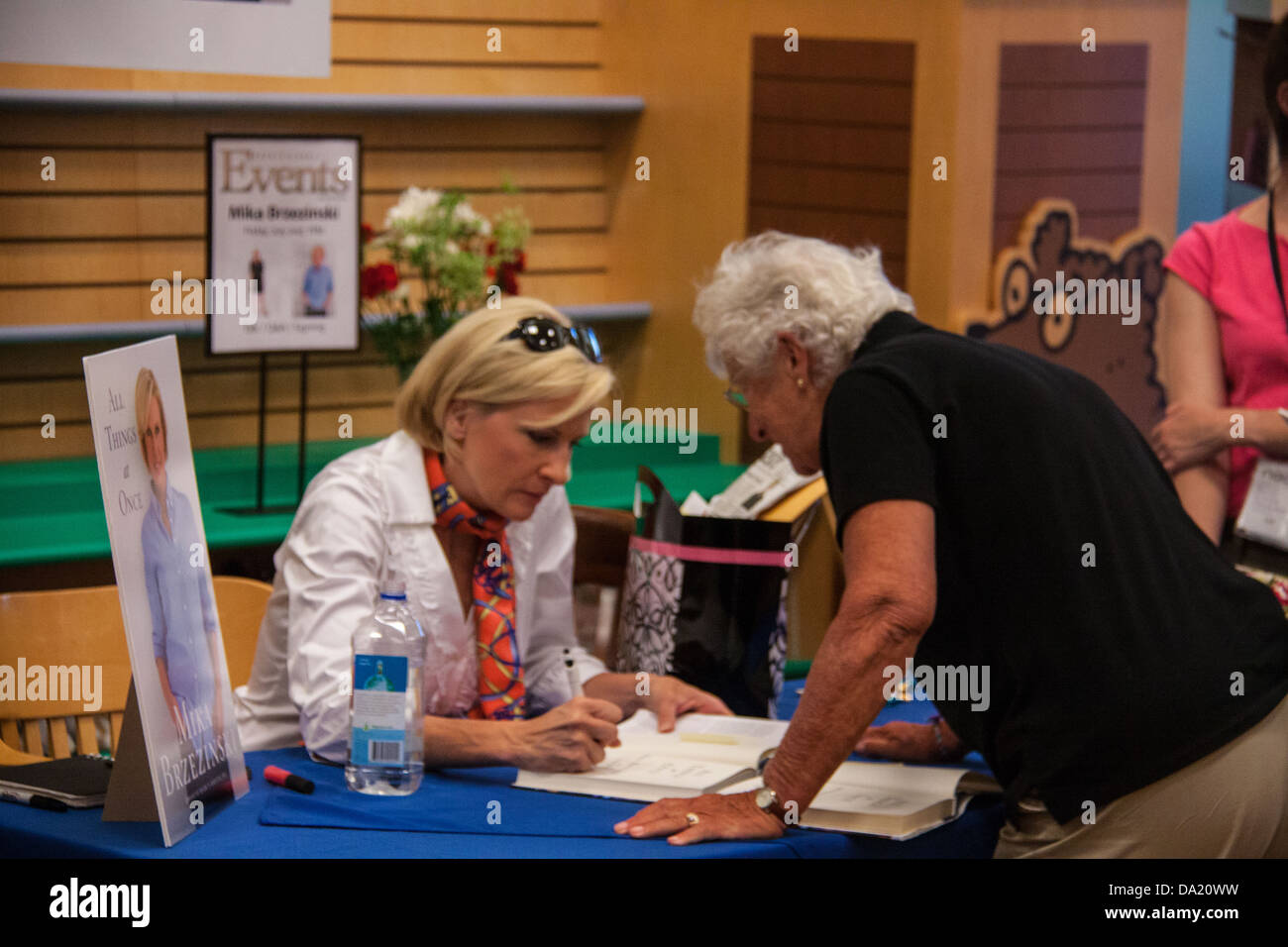 Mika Brzezinski, host of MSNBC's Morning Joe, makes an appearance and ...