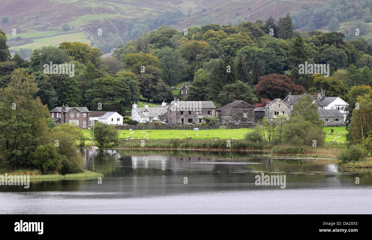 Grasmere village hi-res stock photography and images - Alamy