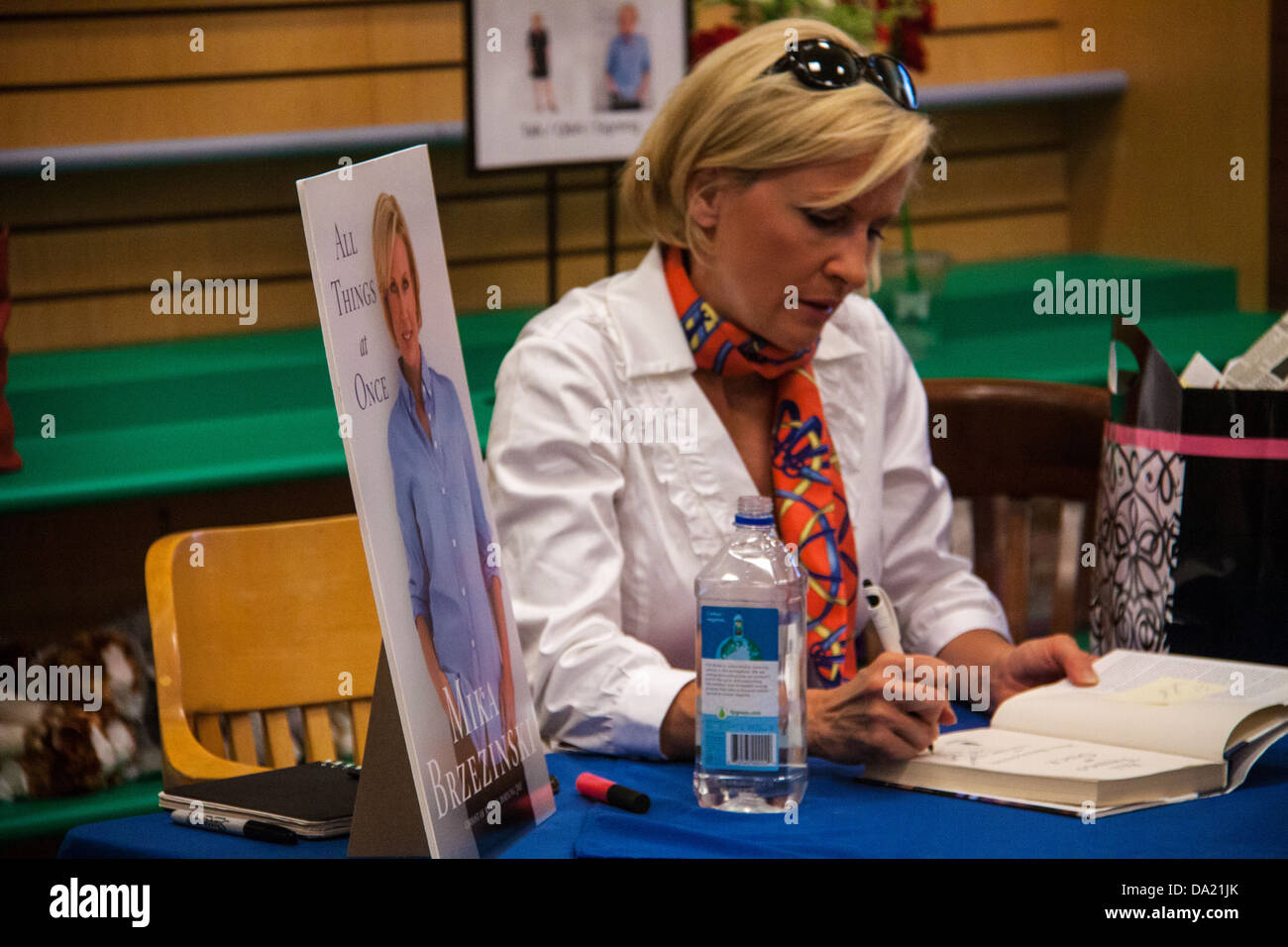 Mika Brzezinski, host of MSNBC's Morning Joe, makes an appearance and ...