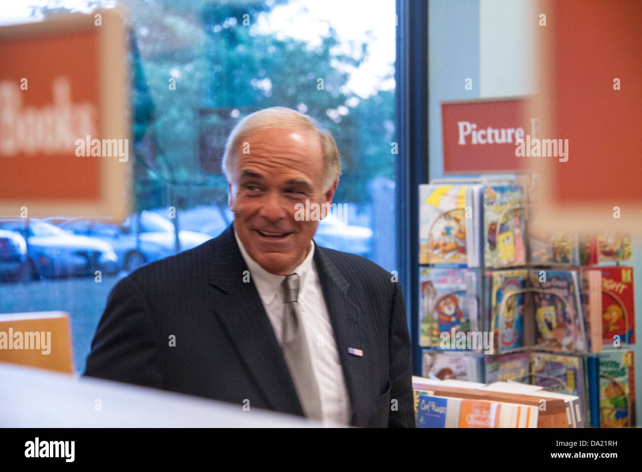 Pennsylvania Governor Ed Rendell in Lancaster PA Stock Photo - Alamy