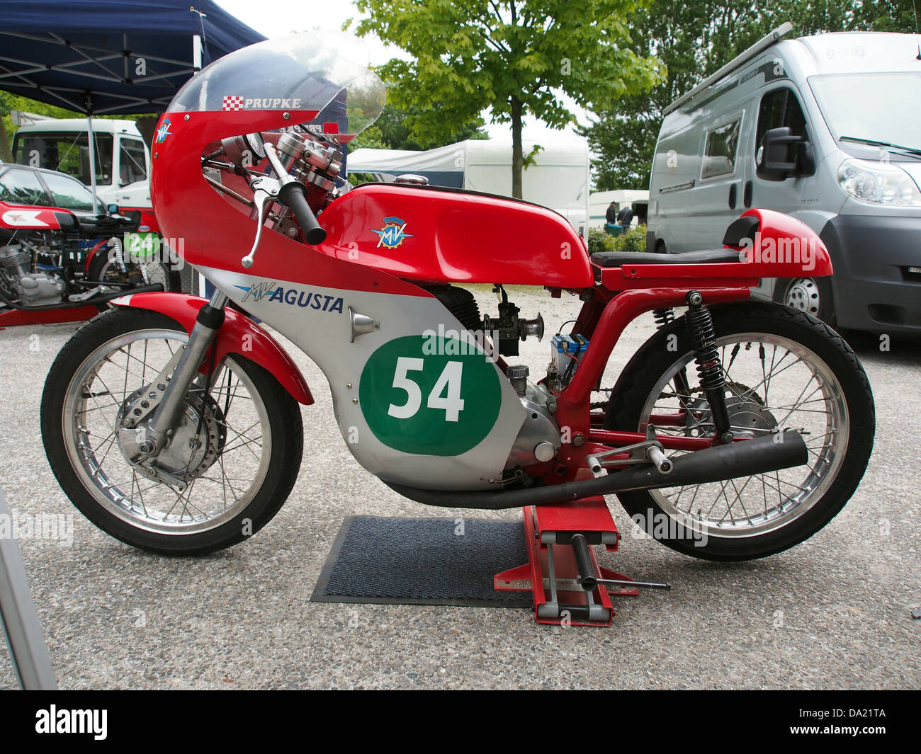 MV Augusta No54 is a classic motorcycle known for its distinctive ...