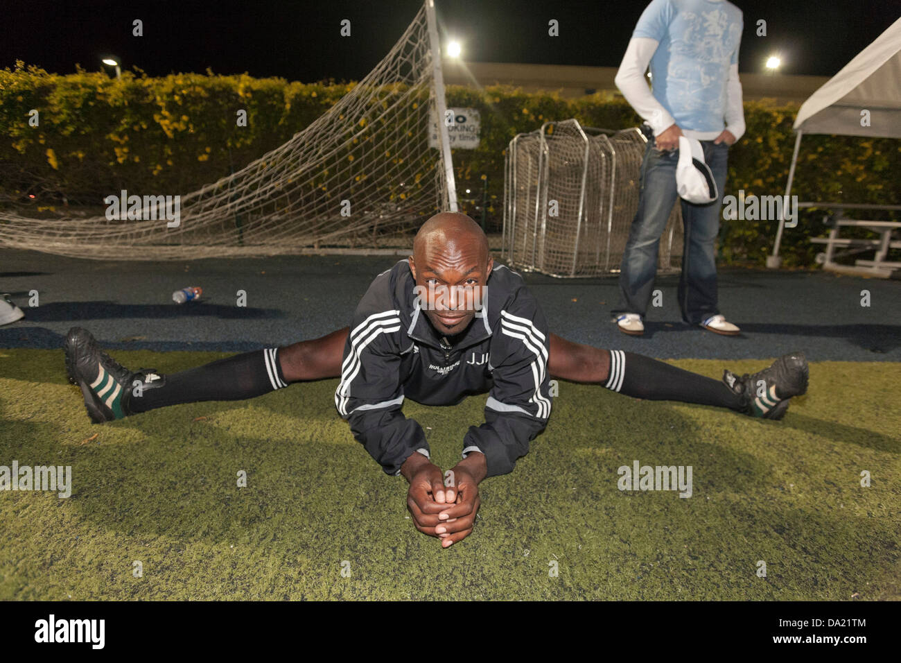 SANTA MONICA, CA – APRIL 25: Jimmy-Jean Louis of Hollywood United ...