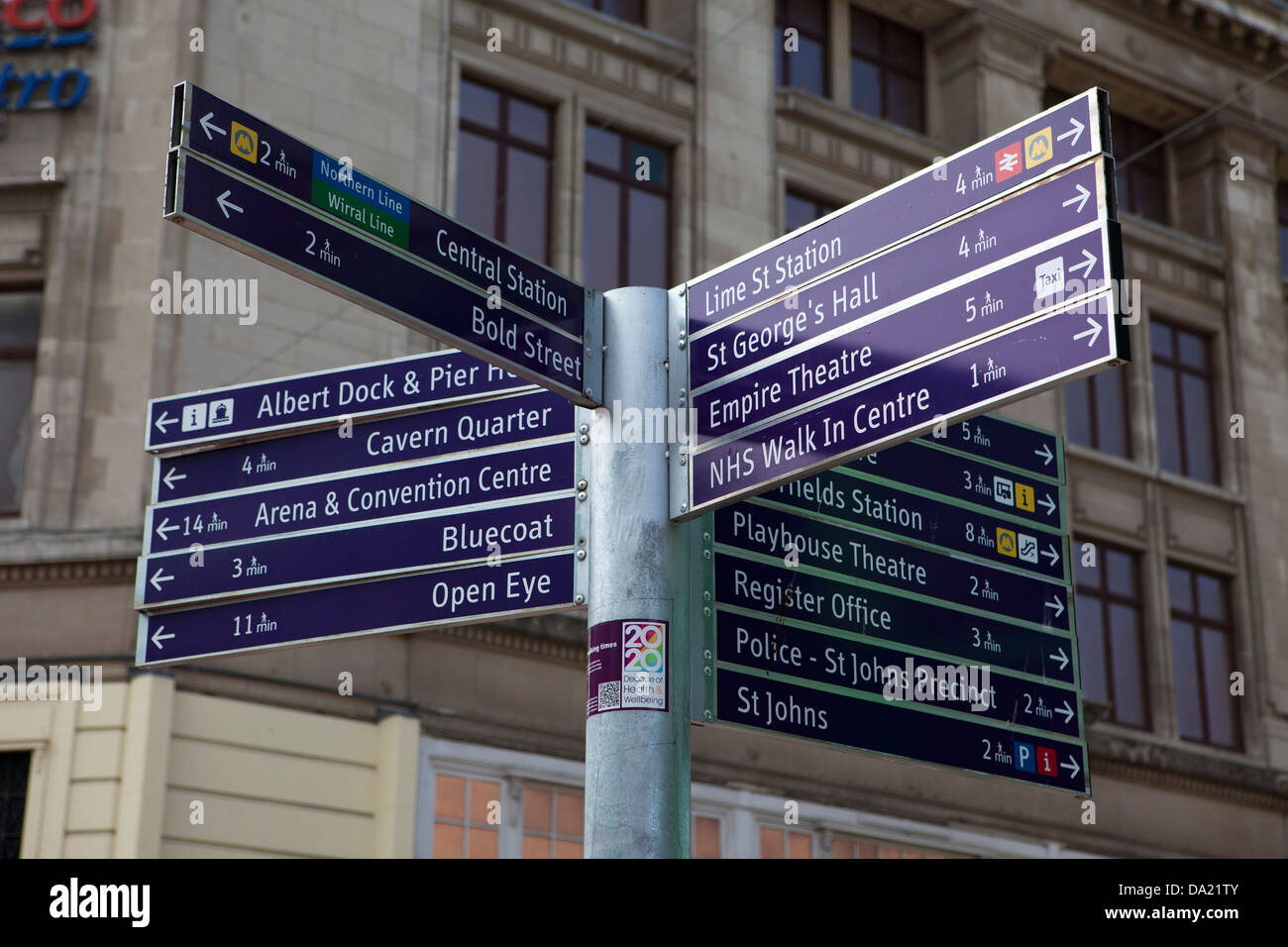 Metal Sign Street Furniture Street Tourist signs for attractions in ...