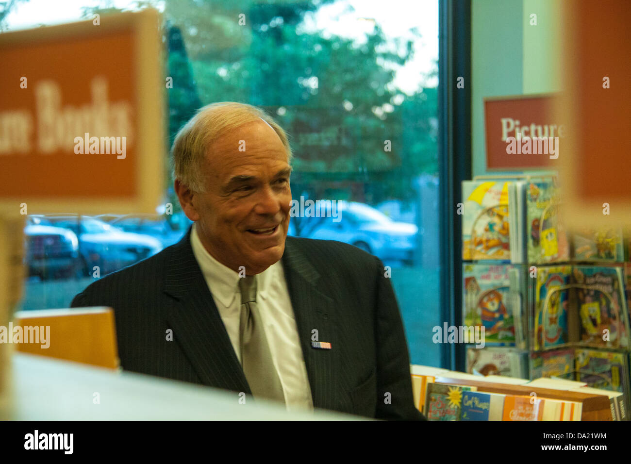 Pennsylvania Governor Ed Rendell in Lancaster PA Stock Photo - Alamy