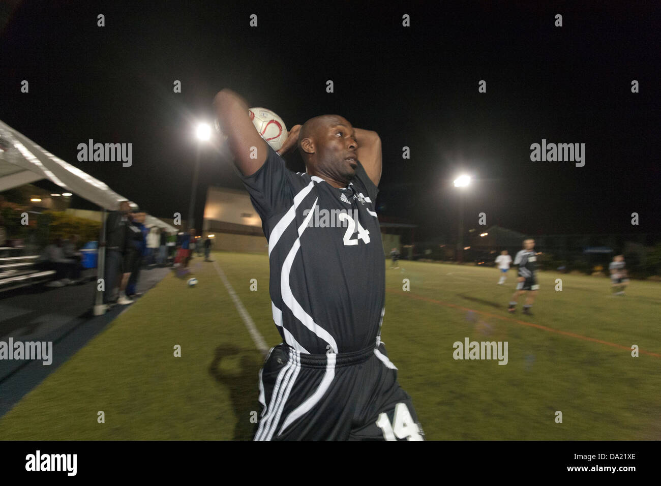 SANTA MONICA, CA – APRIL 25: Jimmy-Jean Louis of Hollywood United ...