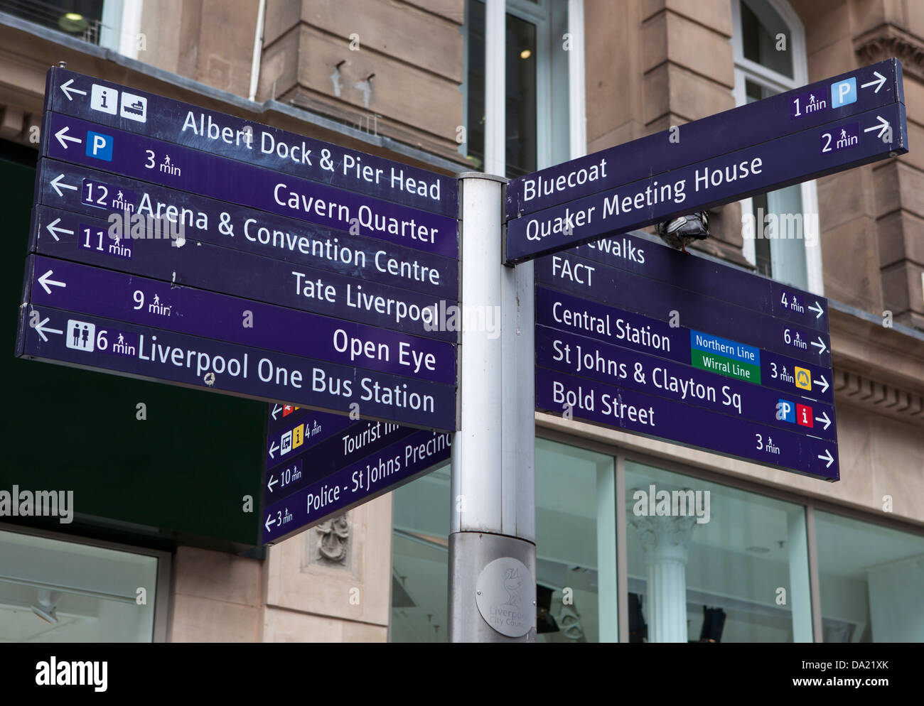 Metal Sign Street Furniture Street Tourist signs for attractions in ...