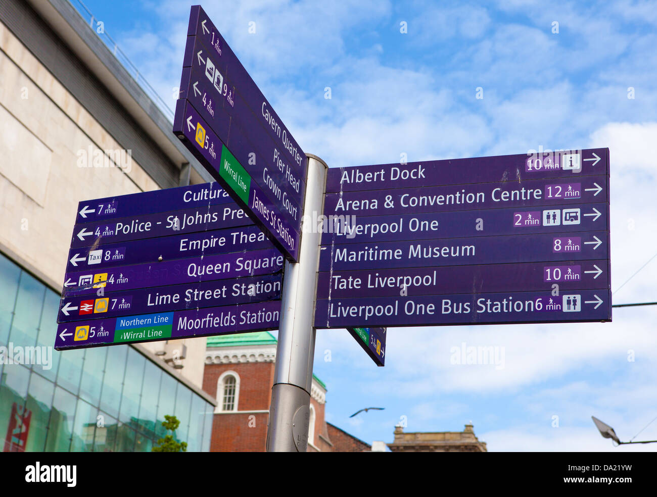 Metal Sign Street Furniture Street Tourist signs for attractions in ...