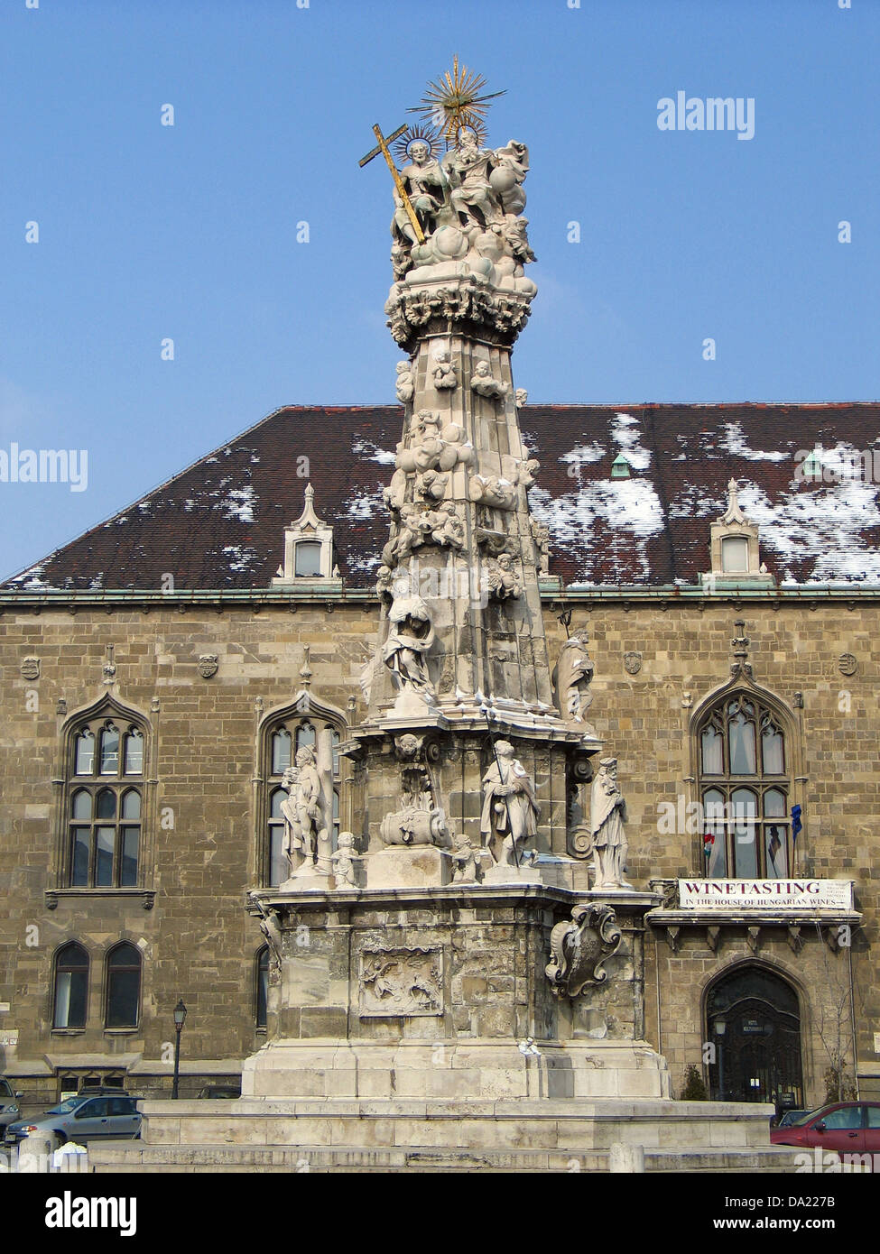 Holy Trinity Statue, Szentharomsag Ter, Trinity Square, Castle Hill ...