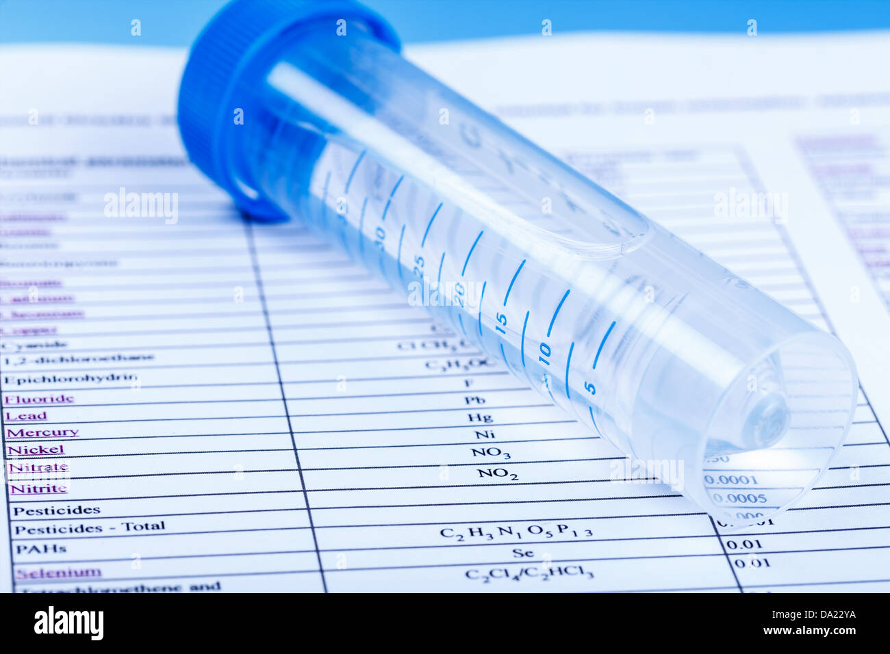 Checking water sample hi-res stock photography and images - Alamy