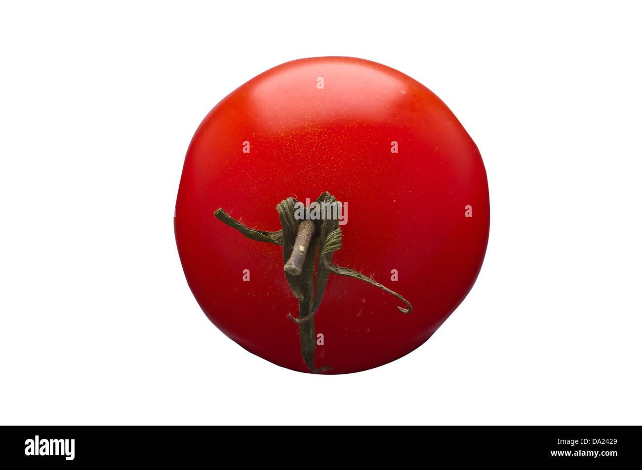 red round tomato isolated on white Stock Photo - Alamy