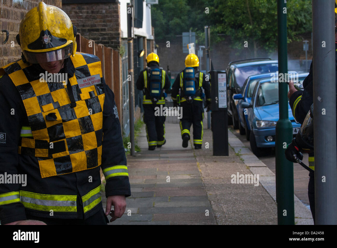 London fire brigade incident hi-res stock photography and images - Alamy