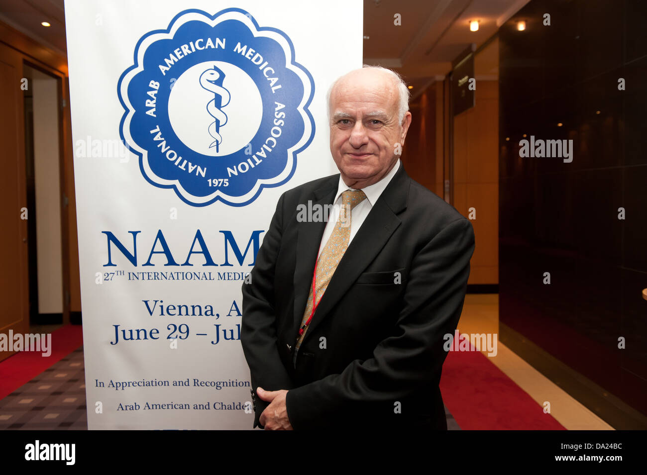 Dr. Shawki Harb at the 27th International Medical Convention of NAAMA ...