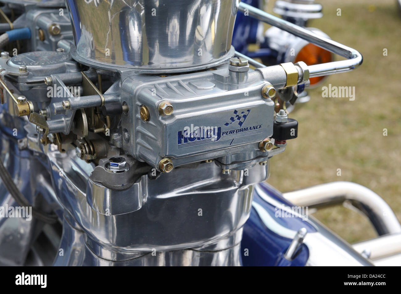 Four barrel holley carburettors hi-res stock photography and images - Alamy