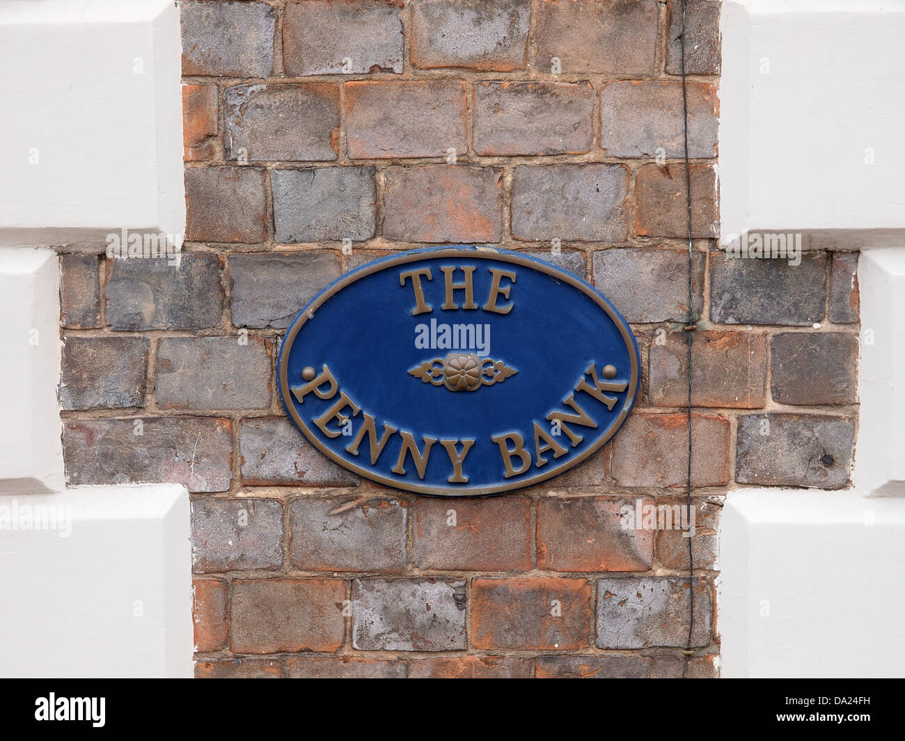 The Penny Bank, Hungerford, England Stock Photo - Alamy