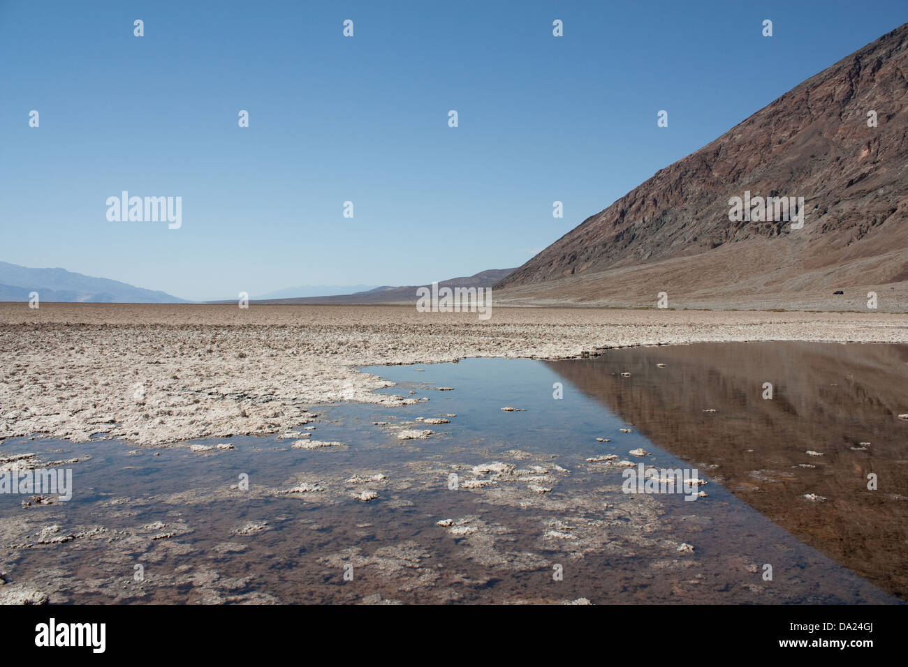 Badwater Pool, Death Valley Stock Photo - Alamy