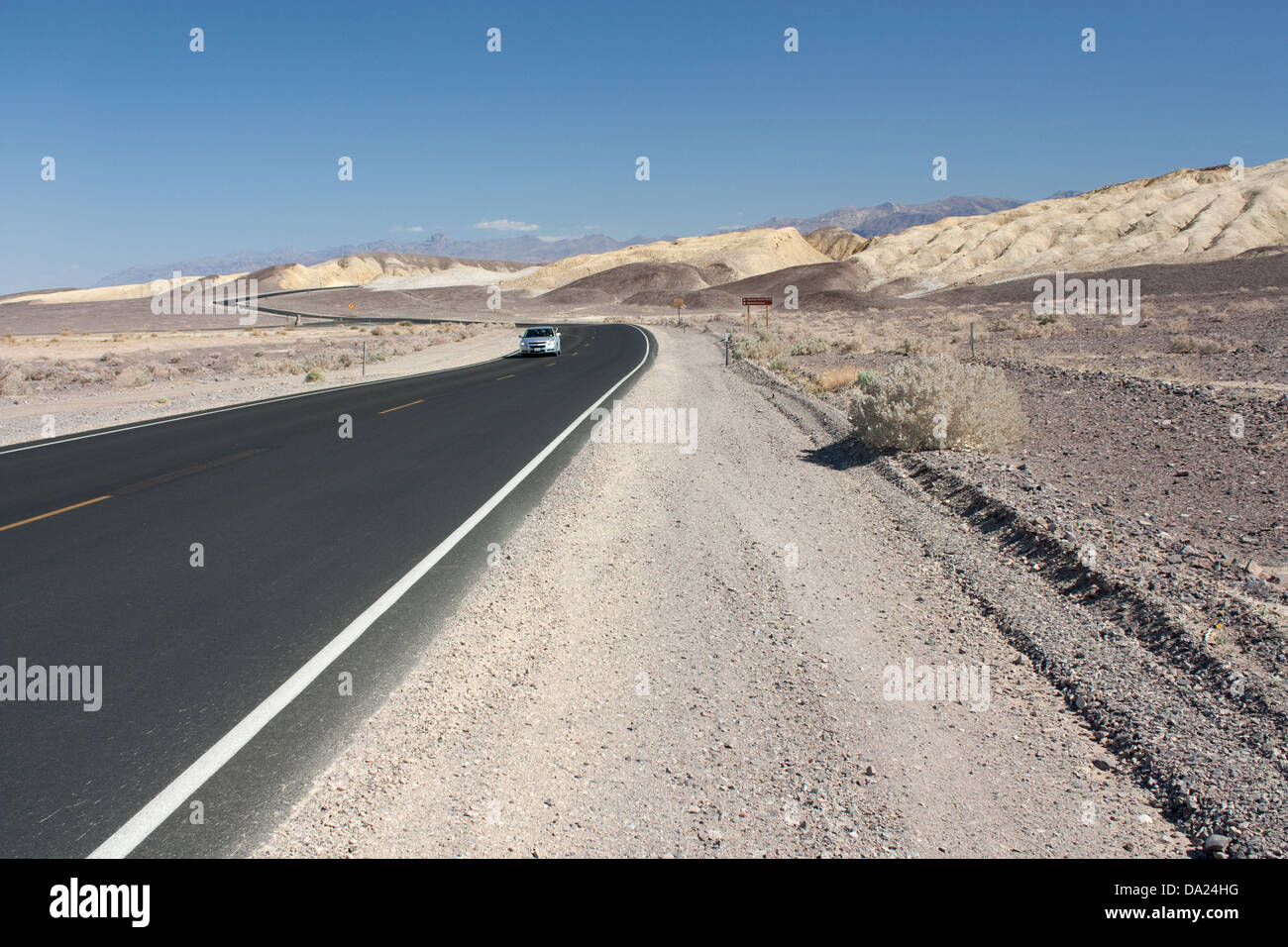 Highway 190 Death Valley, California Stock Photo - Alamy