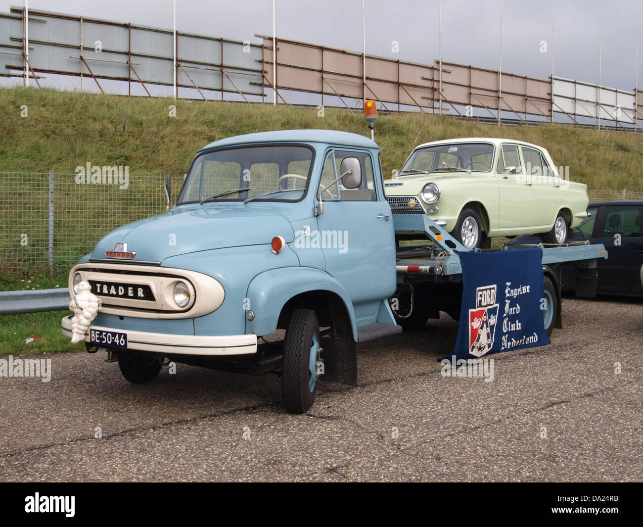 The 1964 Ford Thames Trader, seen at the Nationaal Oldtimer Festival ...