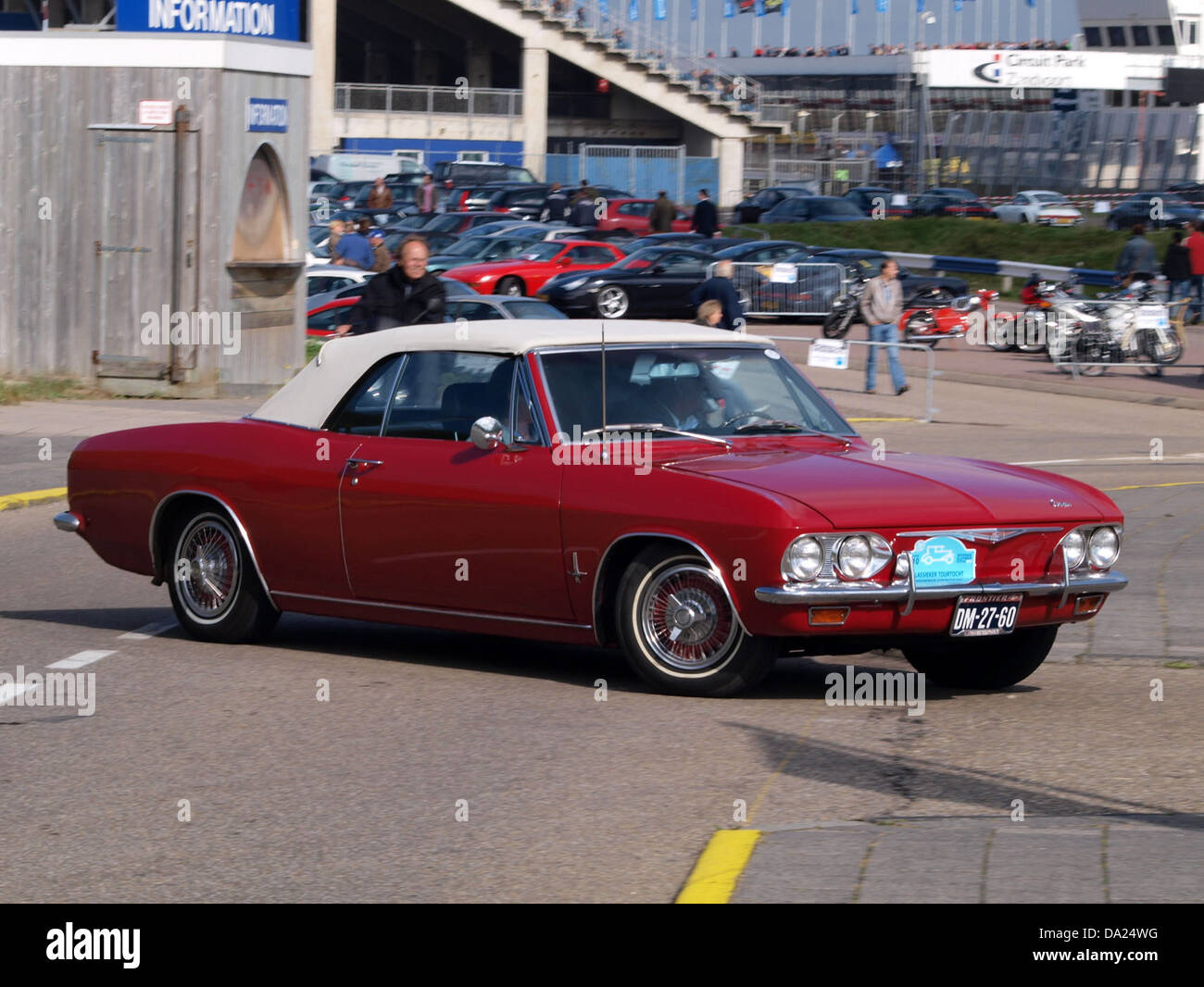 This image shows the 1965 Chevrolet Corvair Monza, a classic American ...