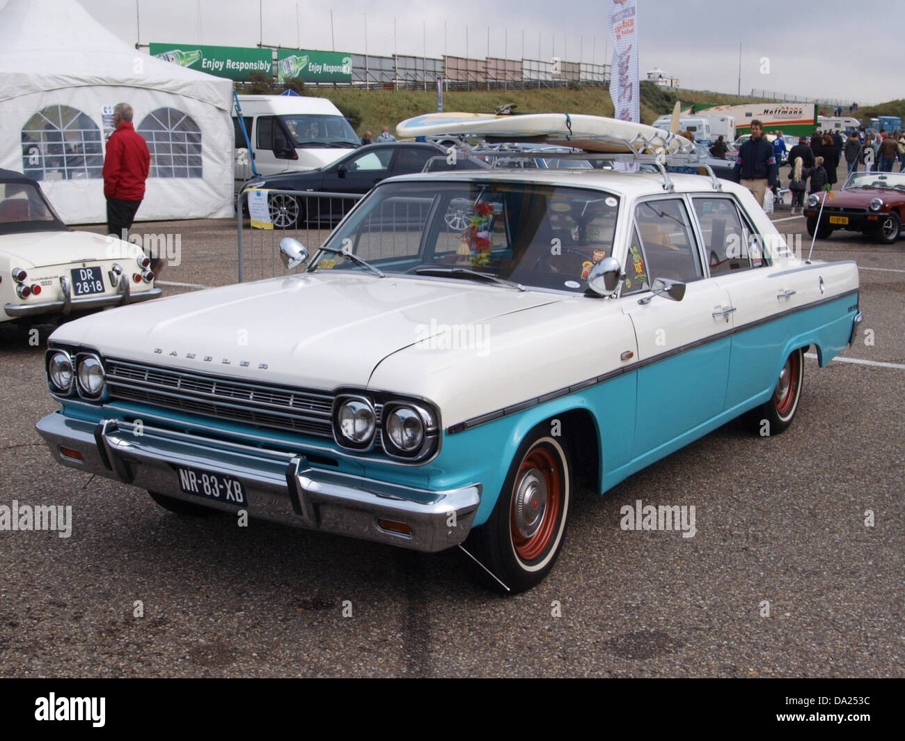 The 1966 Renault Rambler, NR-83-XB, featured at the Nationaal Oldtimer ...