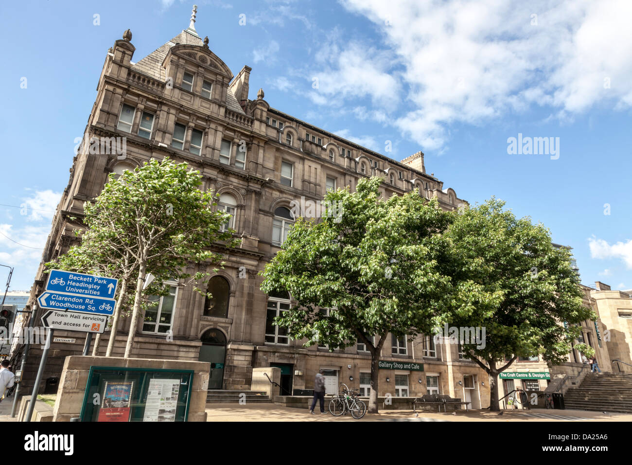 Leeds Central Library Stock Photo - Alamy