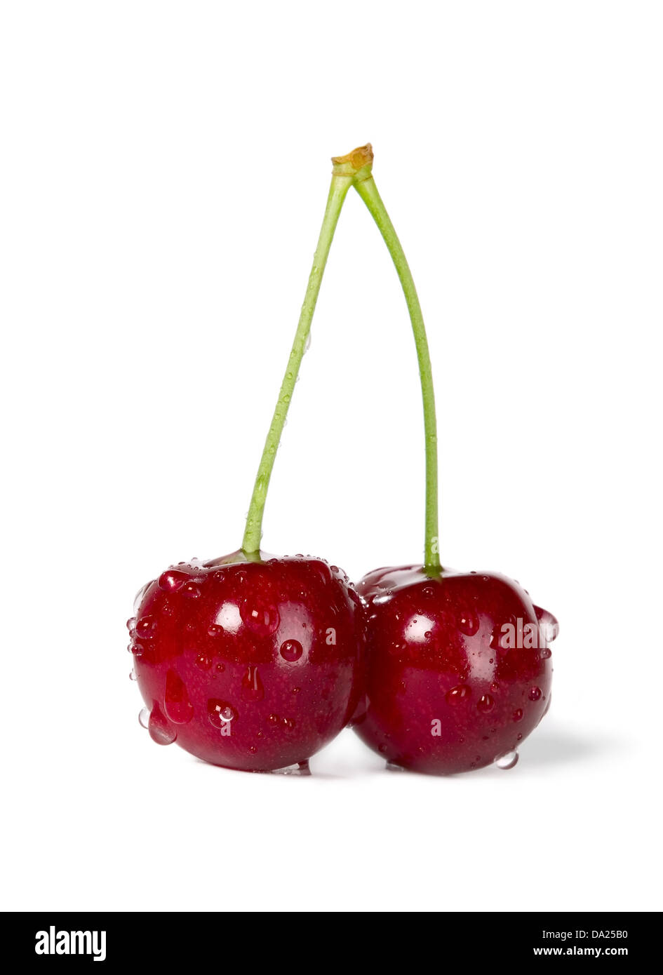 Cherry stalk hi-res stock photography and images - Alamy