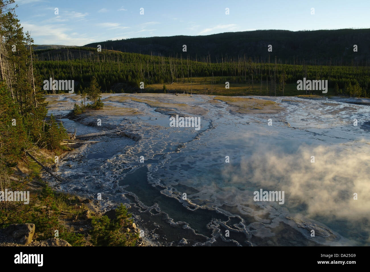 Cascade group of geysers hi-res stock photography and images - Alamy