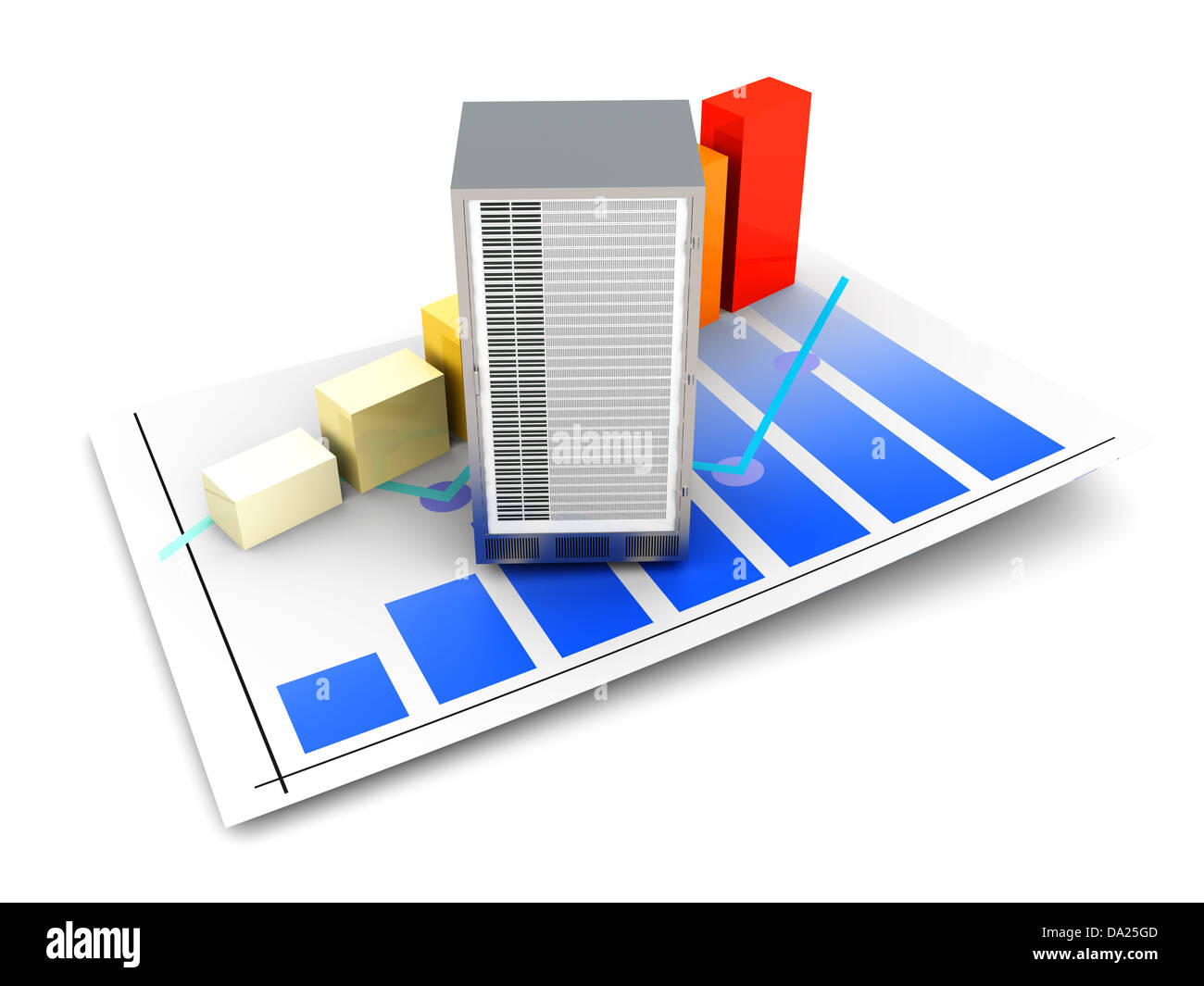 Graph bandwidth hi-res stock photography and images - Alamy