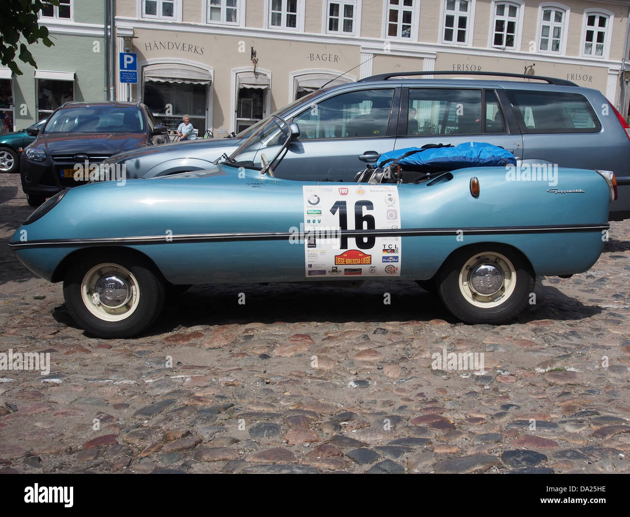 The Goggomobil Dart, a classic microcar, was showcased at the Nationaal ...