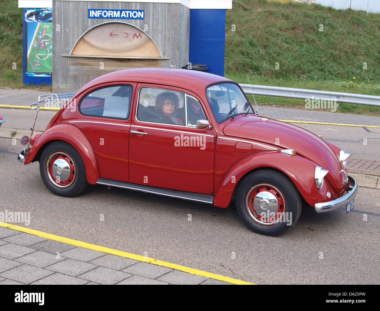 This image features a 1969 Volkswagen 111011 at the Nationaal Oldtimer ...
