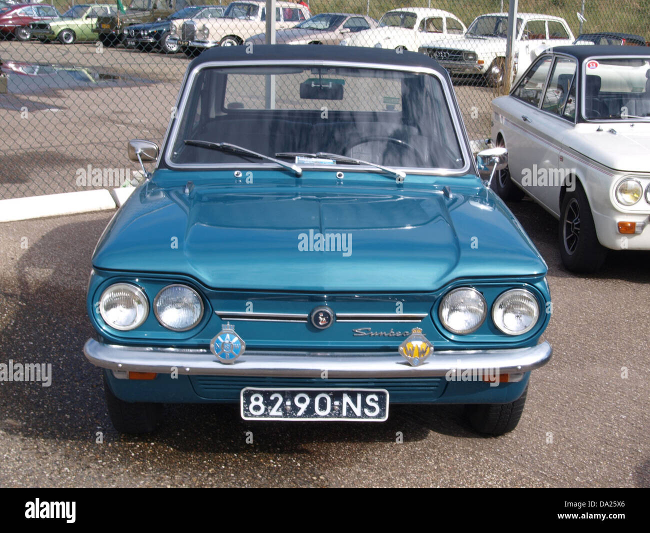 The 1971 Sunbeam Stiletto displayed at the Nationaal Oldtimer Festival ...