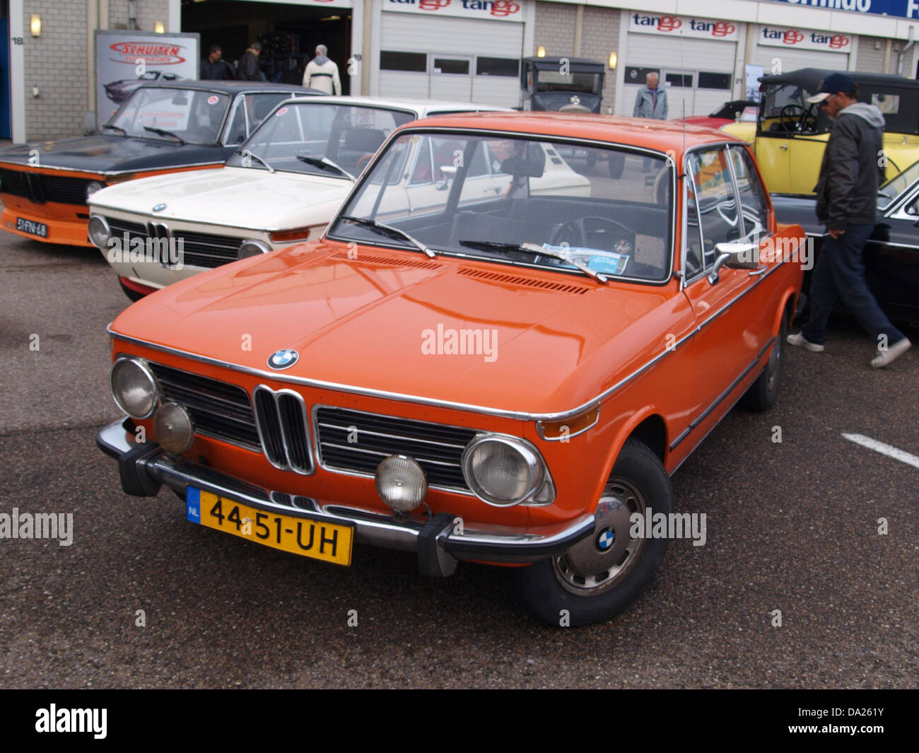 The 1973 BMW 2002, featured at the Nationaal Oldtimer Festival in ...