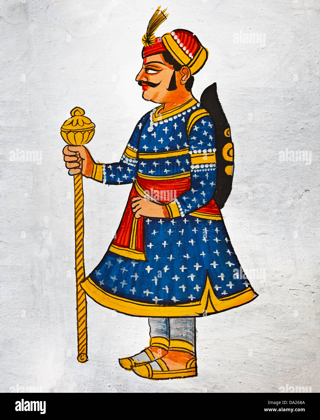 Painting Maharajah Indian High Resolution Stock Photography and Images ...