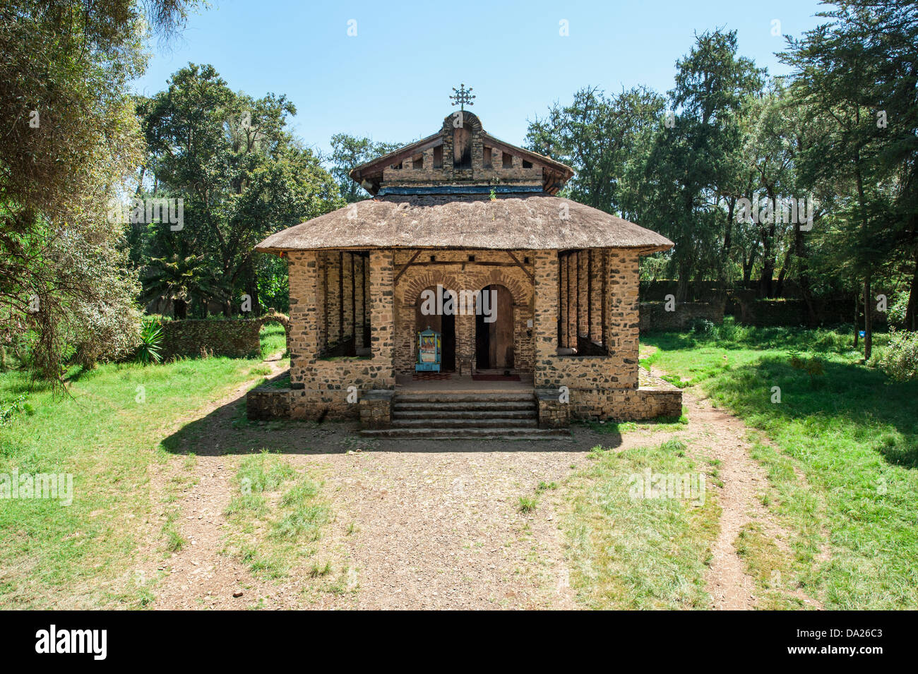 Debre Birhan Selassie Church, Gondar, Ethiopia Stock Photo - Alamy