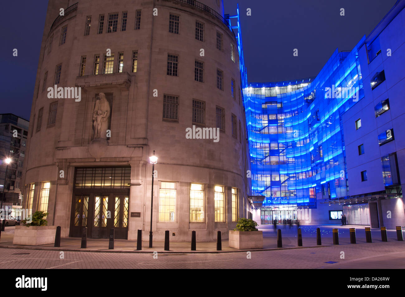 Bbc broadcasting house hi-res stock photography and images - Alamy