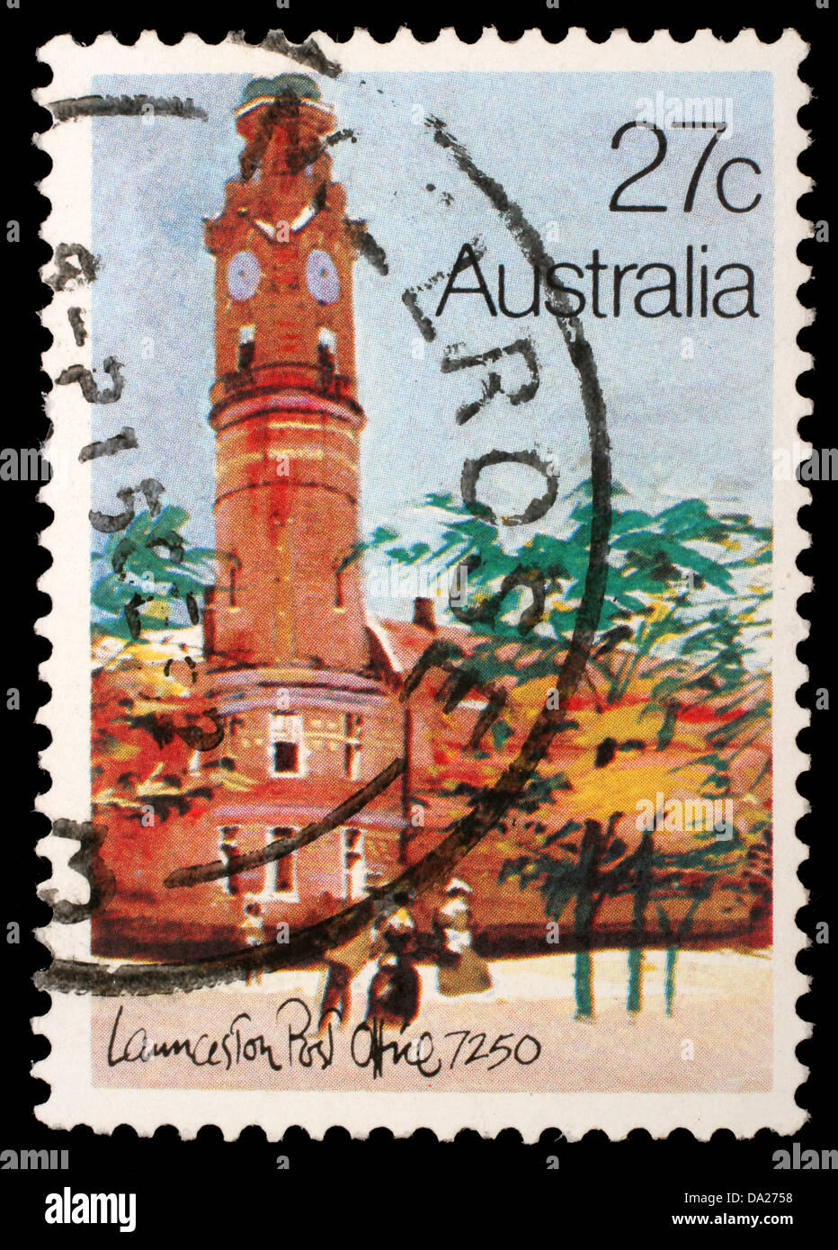 AUSTRALIA - CIRCA 1982: A Stamp printed in AUSTRALIA shows the Historic ...