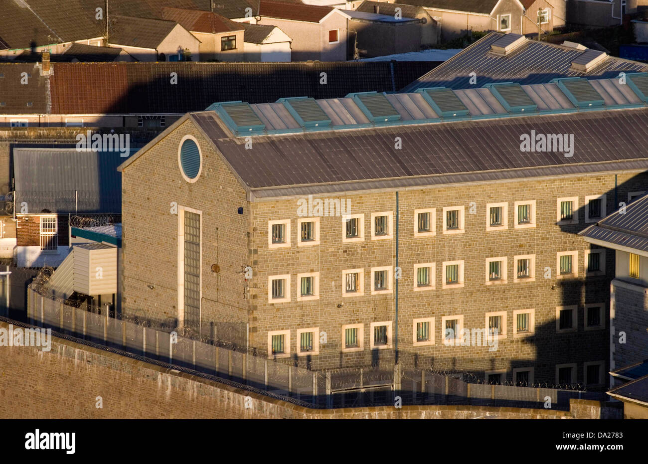 HMP Swansea Prison in South Wales, UK Stock Photo, Royalty Free Image ...