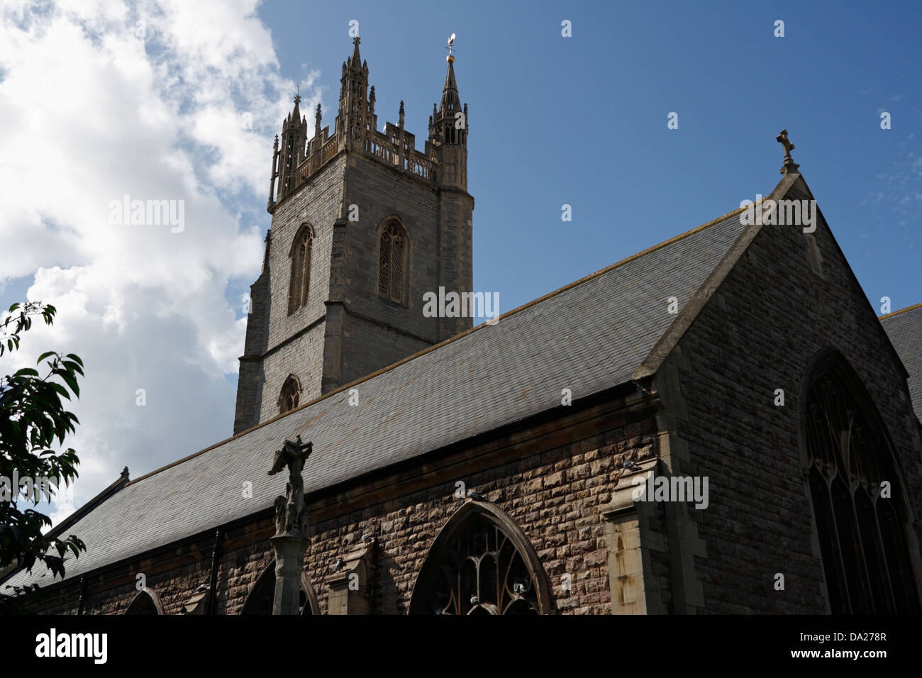 City centre with church High Resolution Stock Photography and Images ...