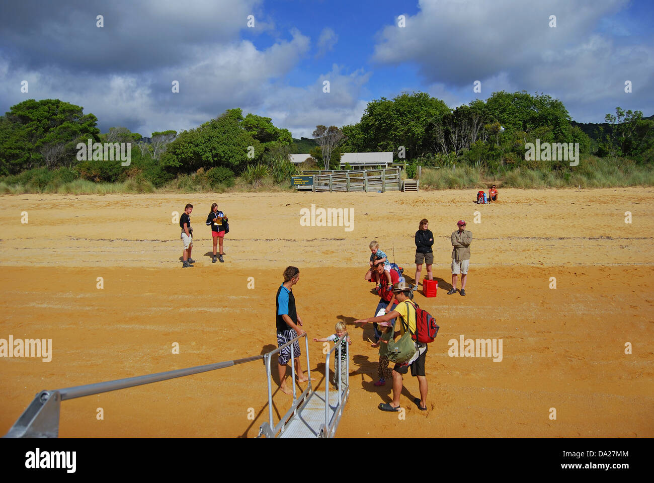 Totaranui Beach, Abel Tasman National Park, Tasman Region, South Island ...