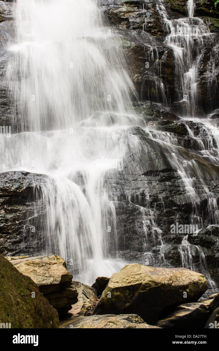 Tad Mork Water Fall in Maerim , Chiangmai Thailand Stock Photo - Alamy